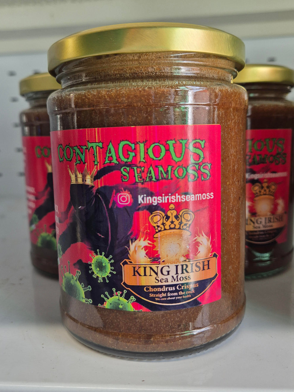 Contagious Superior Seamoss – Kings Irish Sea Moss